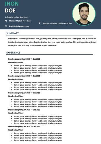 نموذج سيرة ذاتية كندية (2025) للتنزيل Word و PDF | [فرنسية ، إنجليزية]